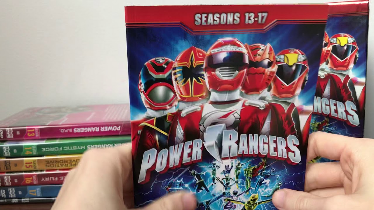 Power rangers season 13-17 box set review - YouTube