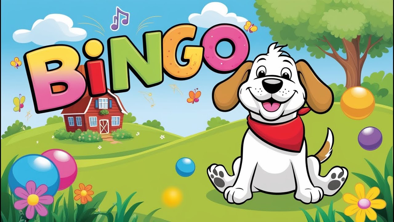 "New Version of Bingo Poem for Kids – Fun and Catchy Rhyme" - YouTube