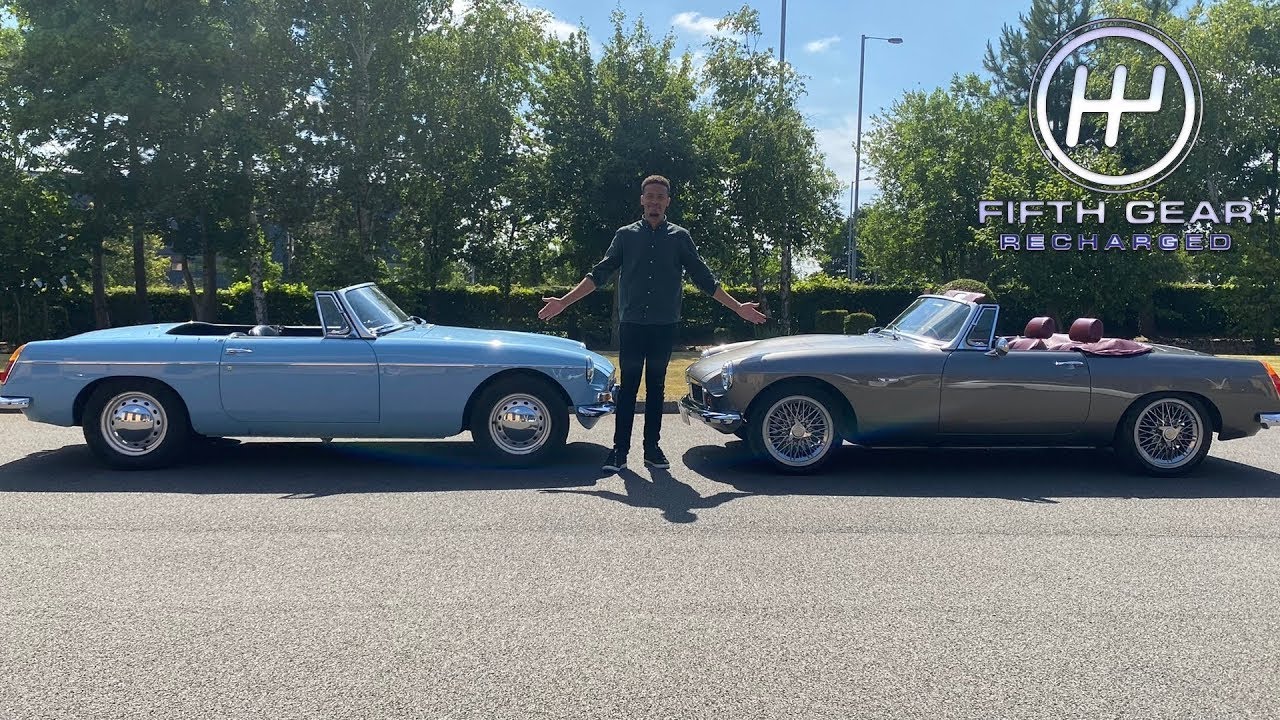 Sideways Sid's Day with the RBW MGB | Fifth Gear - YouTube