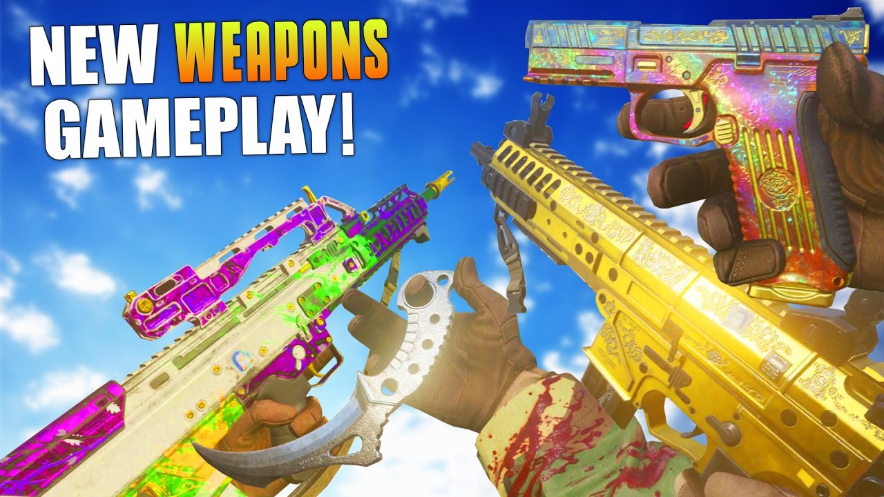 I GOT ALL 7 OF THE NEW DLC WEAPONS! (MWR New DLC Weapon Gameplay ...