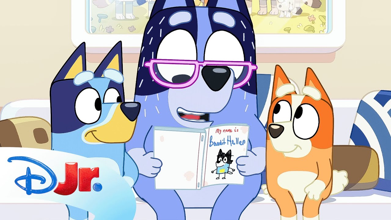 FULL BLUEY MINISODE | Letter | @disneyjr - YouTube
