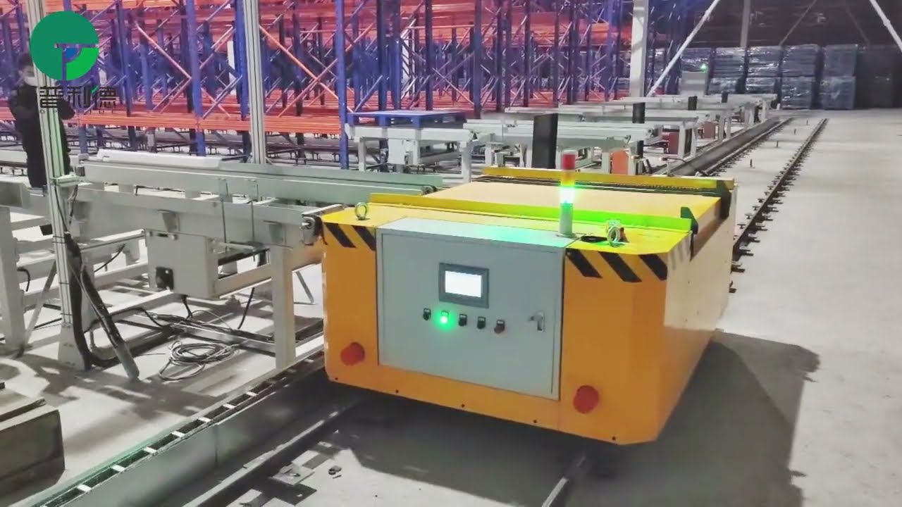 Automatic Rail Transfer Vehicle RGV/RGV Intelligent Rail Transfer Cart ...