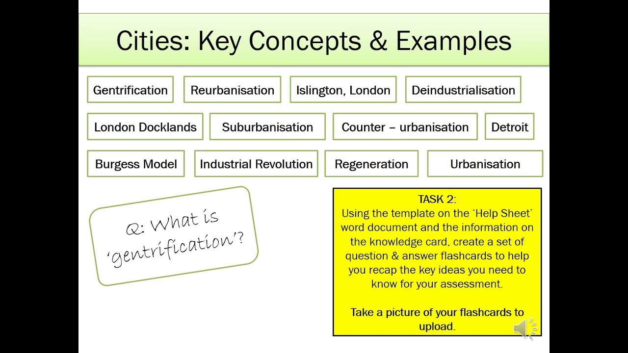Geography - Y9 Cities Revision - YouTube