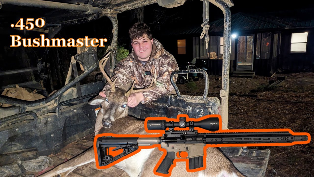 .450 Bushmaster hunting compilation - YouTube