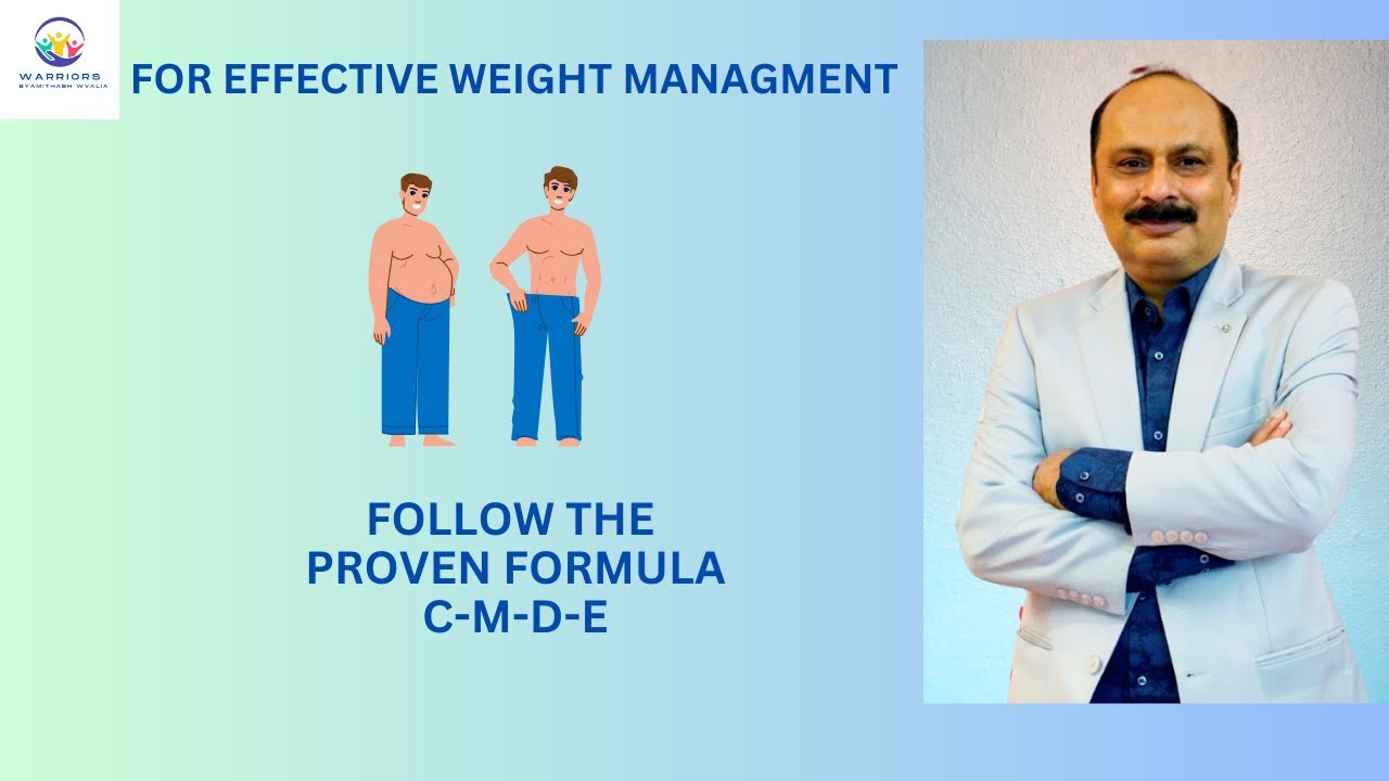 Formula for Effective Weight management CMDE - YouTube