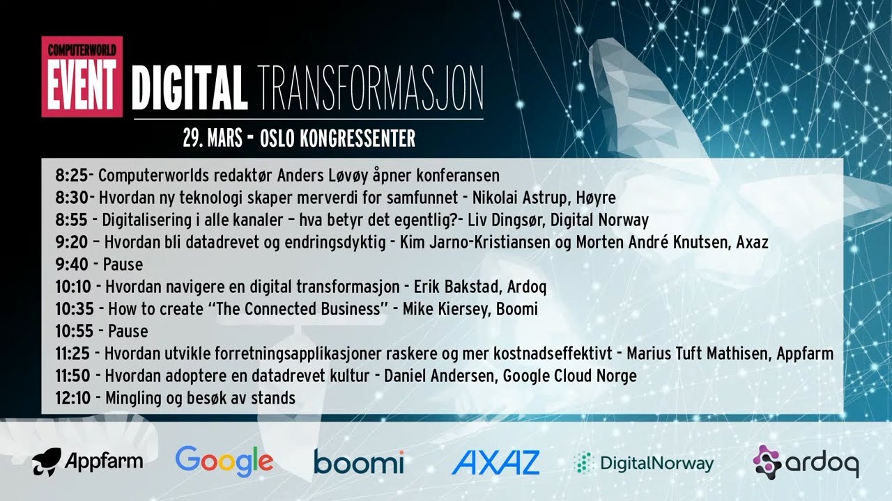 Digital transformasjon 2022 - YouTube