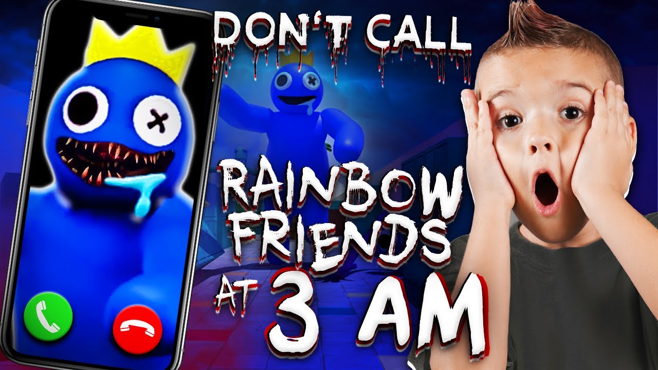 Don't Call RAINBOW FRIENDS at 3AM! Roblox - YouTube