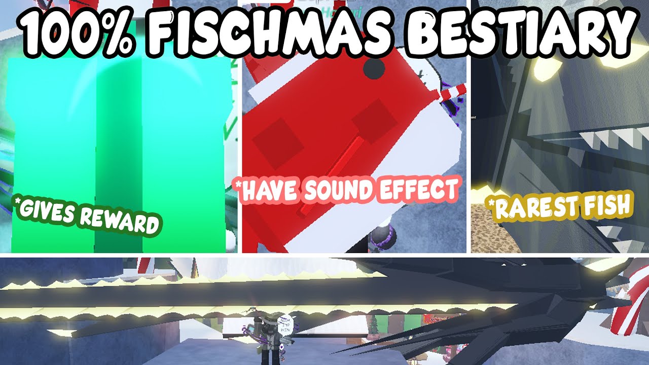 HOW TO GET ALL Fischmas Bestiary Showcase - NEW RAREST SERPENT FISCH ...
