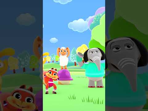 Head, Shoulders, Knees and Toes | Nursery Rhymes & Kids Songs🎵 #shortskids