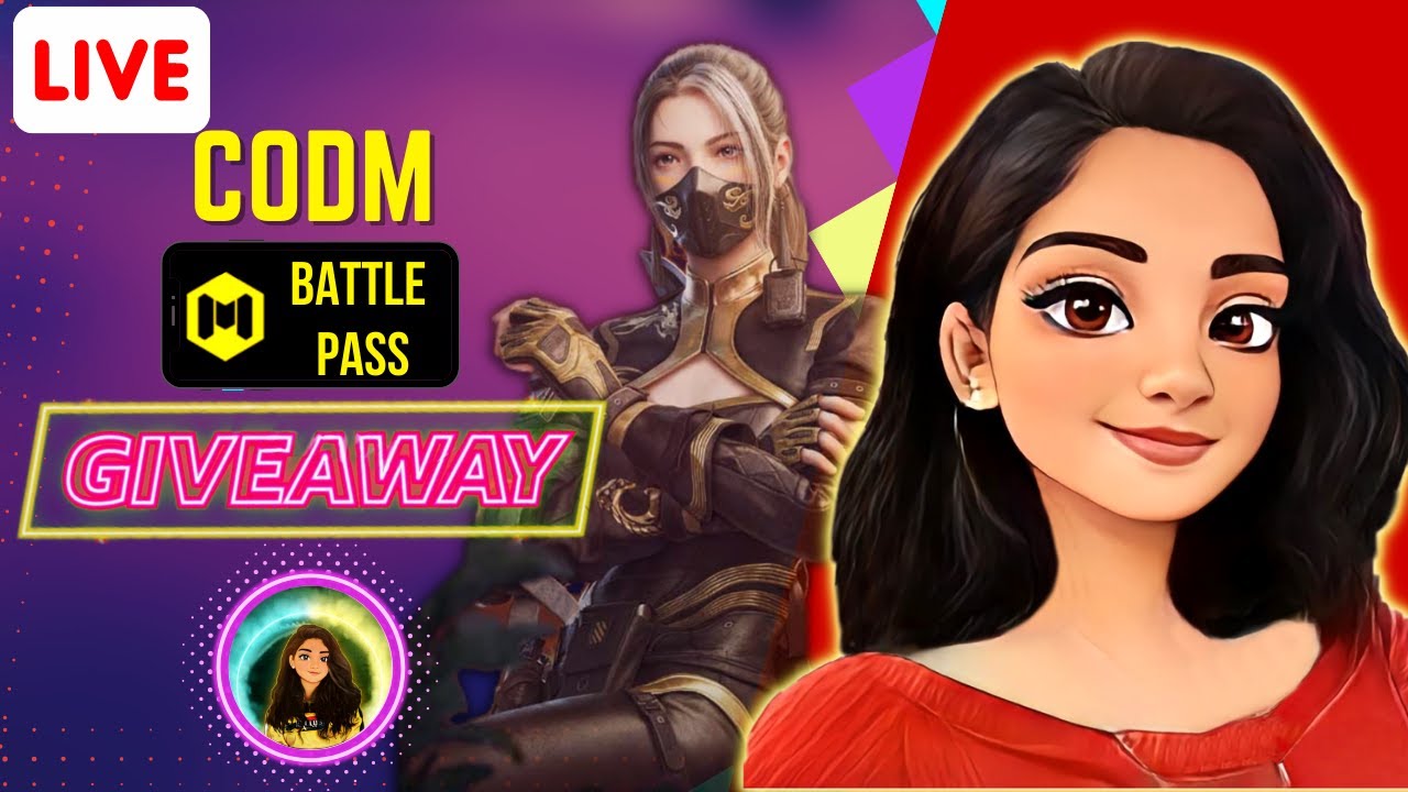 CODM New Season BP GIveaway🎉 | CODM Live | CODM Girl Gamer LIVE | ShraZz Play | Day 153 - YouTube