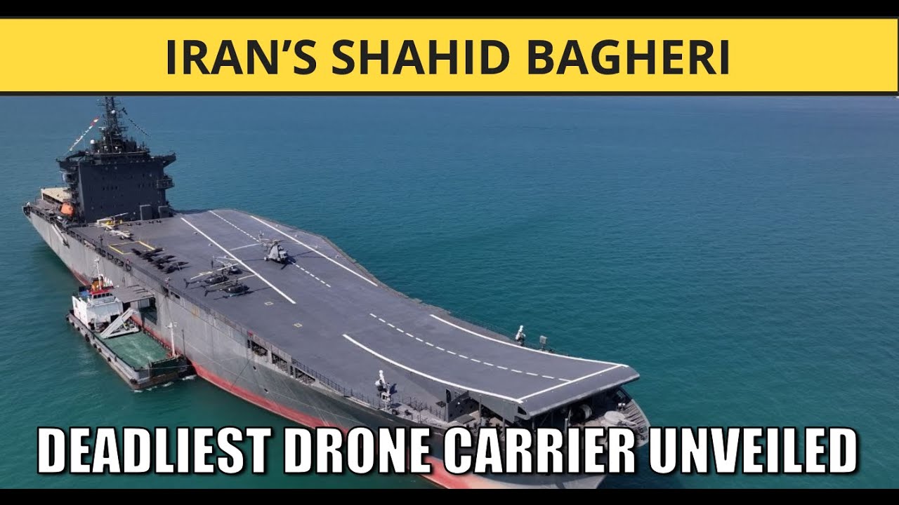Iran’s Shahid Bagheri: A New Era of Drone Warfare at Sea - YouTube