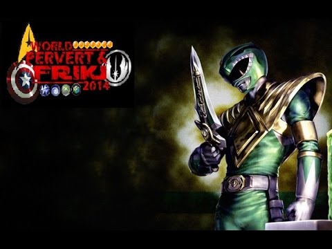 White Ranger vs Scorpion - World Pervert & Friki 2014 - YouTube