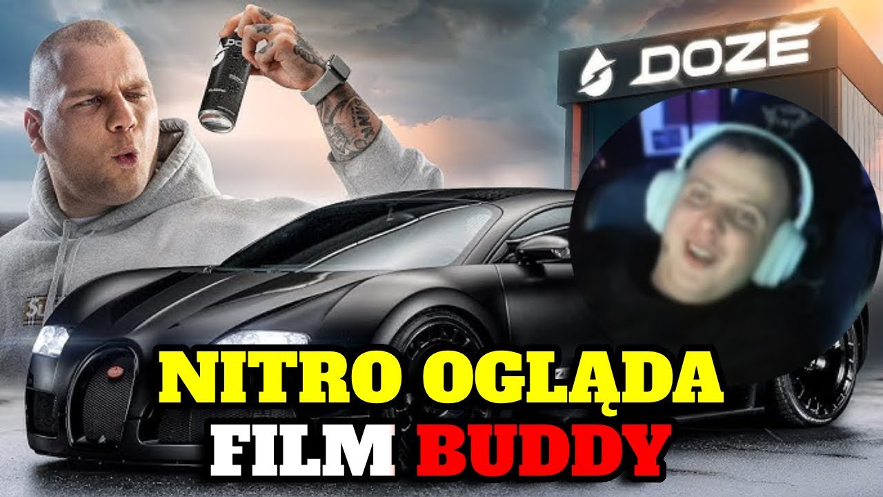 NITRO OGLĄDA FILM BUDDY ( BUGATTI VEYRON , DOZE ) - YouTube