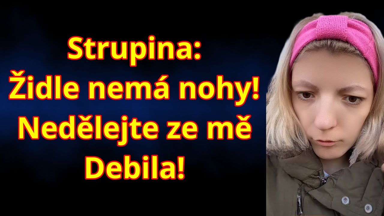 Strupina: Židle nemá nohy! Nedělejte ze mě Debila! - 4. 3. 2025 - YouTube