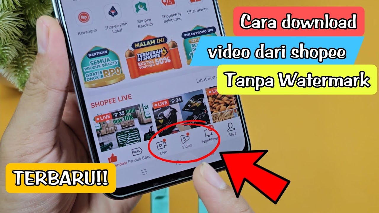 CARA DOWNLOAD VIDEO SHOPEE TERBARU TANPA WATERMARK - YouTube