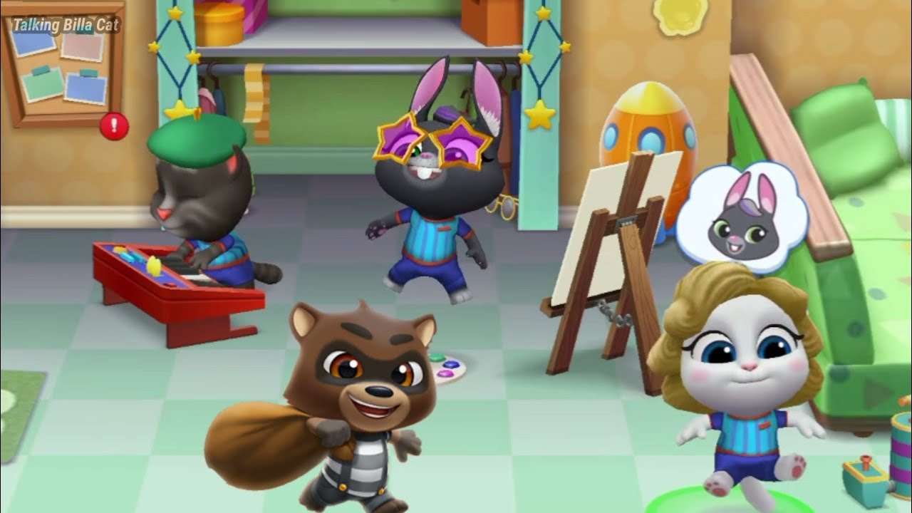 My Talking Tom Friends🐱Talking Tom Cartoon🐱Walkthrough (Outfit7 ...