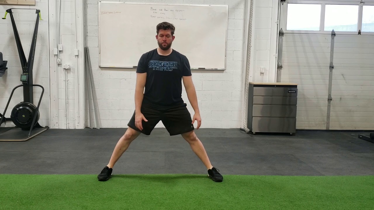 Lateral Squat - YouTube
