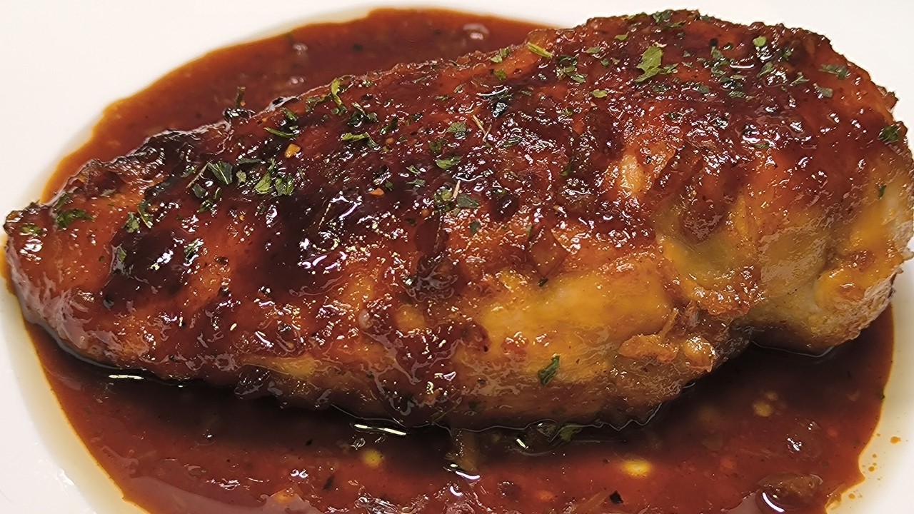 Pechuga de Pollo en Salsa Agridulce Fácil y Rápida | Receta Casera ...
