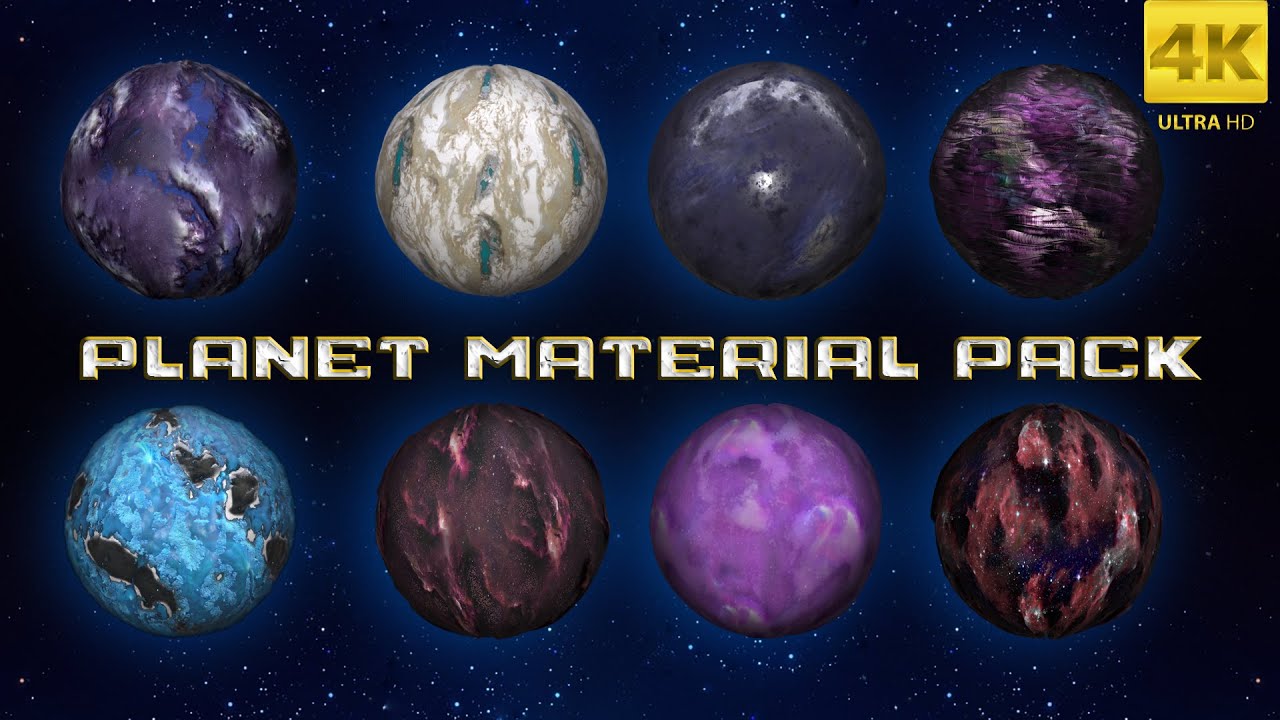 Planet Material Pack - YouTube