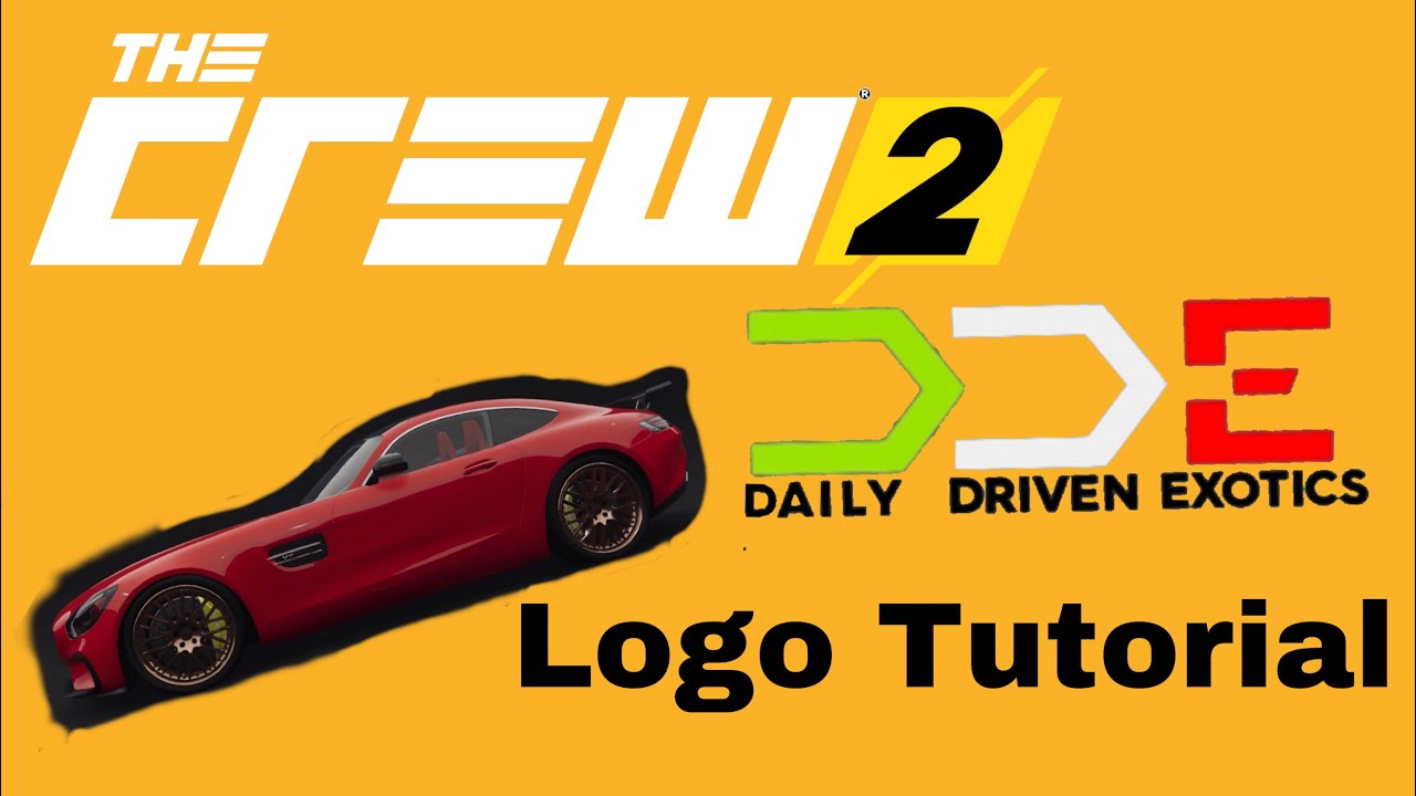 The Crew 2 | LOGO Tutorial Daily Driven Exotics - YouTube