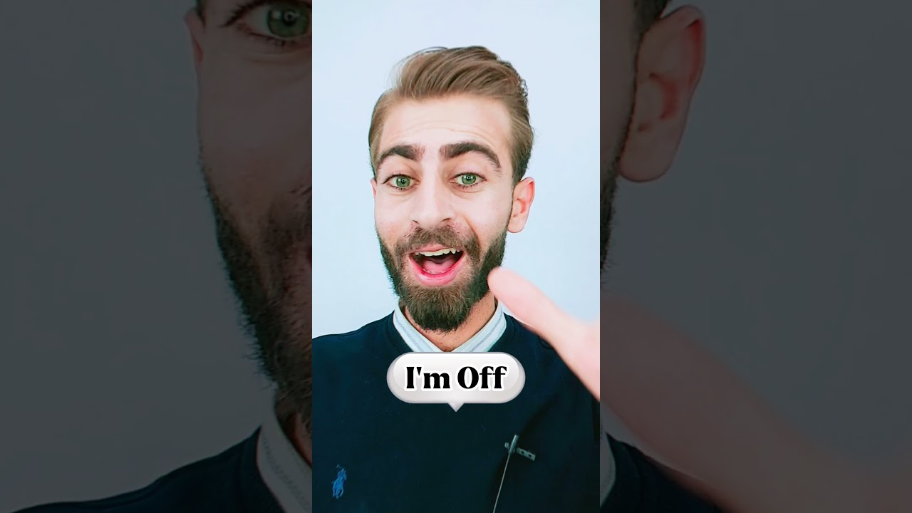 what does "I'm off " mean? - YouTube
