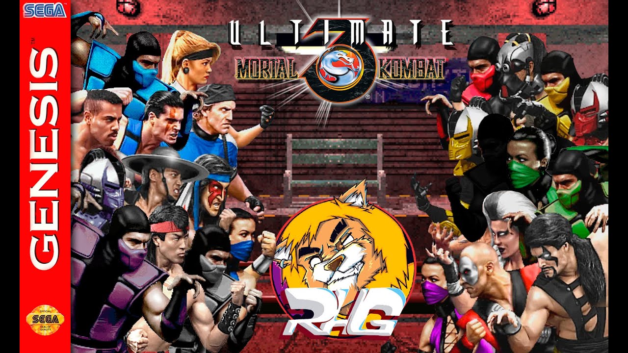 GAMEROOM: Ultimate Mortal Kombat 3 [GENESIS] RHG - YouTube