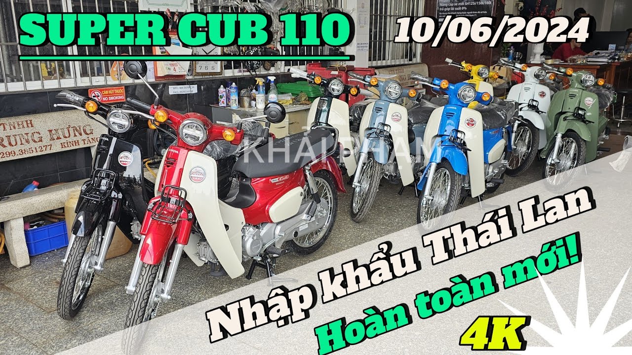 Mới! SUPER CUP 110 Nhập khẩu Thái Lan đã có mặt tại CH Mai Duyên + giá ...