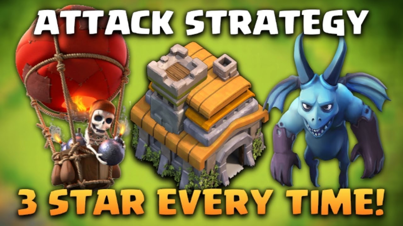 TOP 2 TH7 ATTACK STRATEGIES 2017!! Clash of Clans Best Town Hall 7 ...