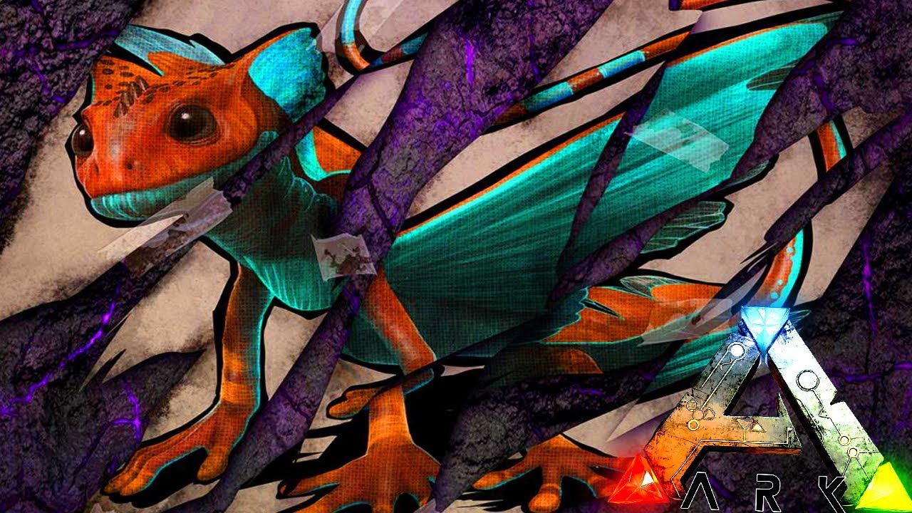 ARK WINGED GECKO!! NUEVO DOSSIER REVELADO!! ABERRATION NUEVO DINO! Ark ...