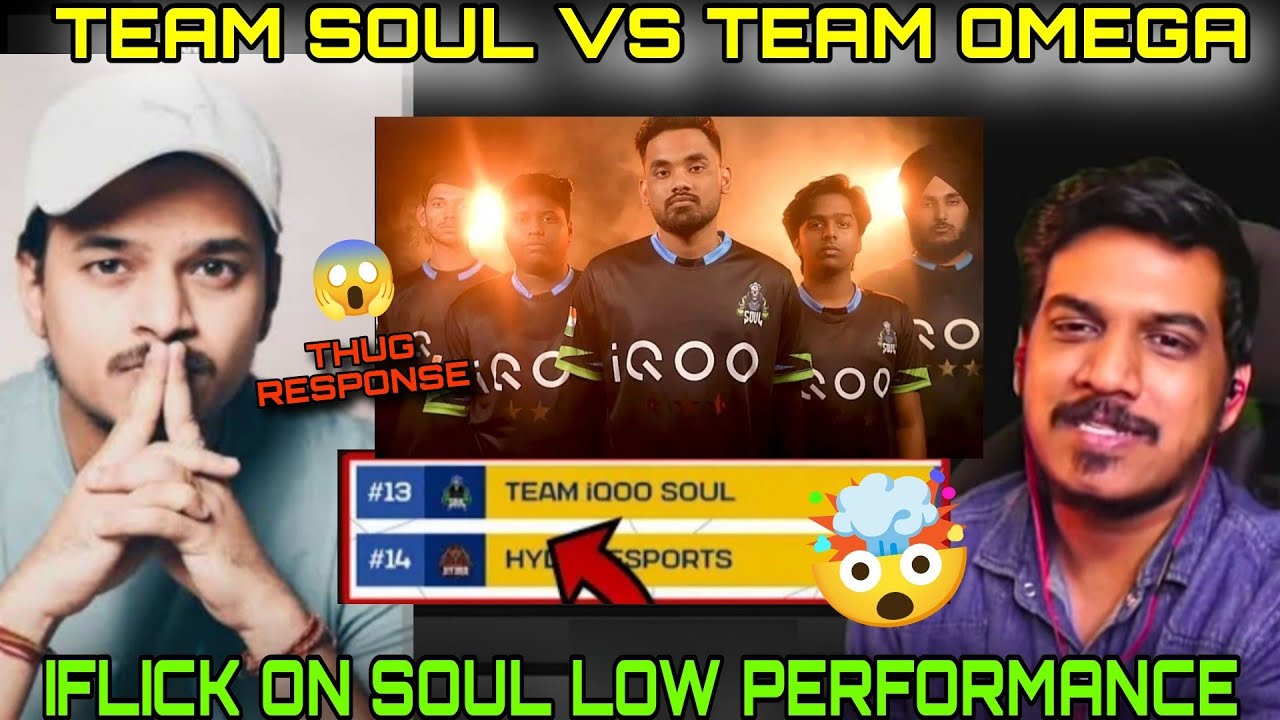 Iflick on Soul low performance 😳 Team omega vs soul fight 😱 - YouTube