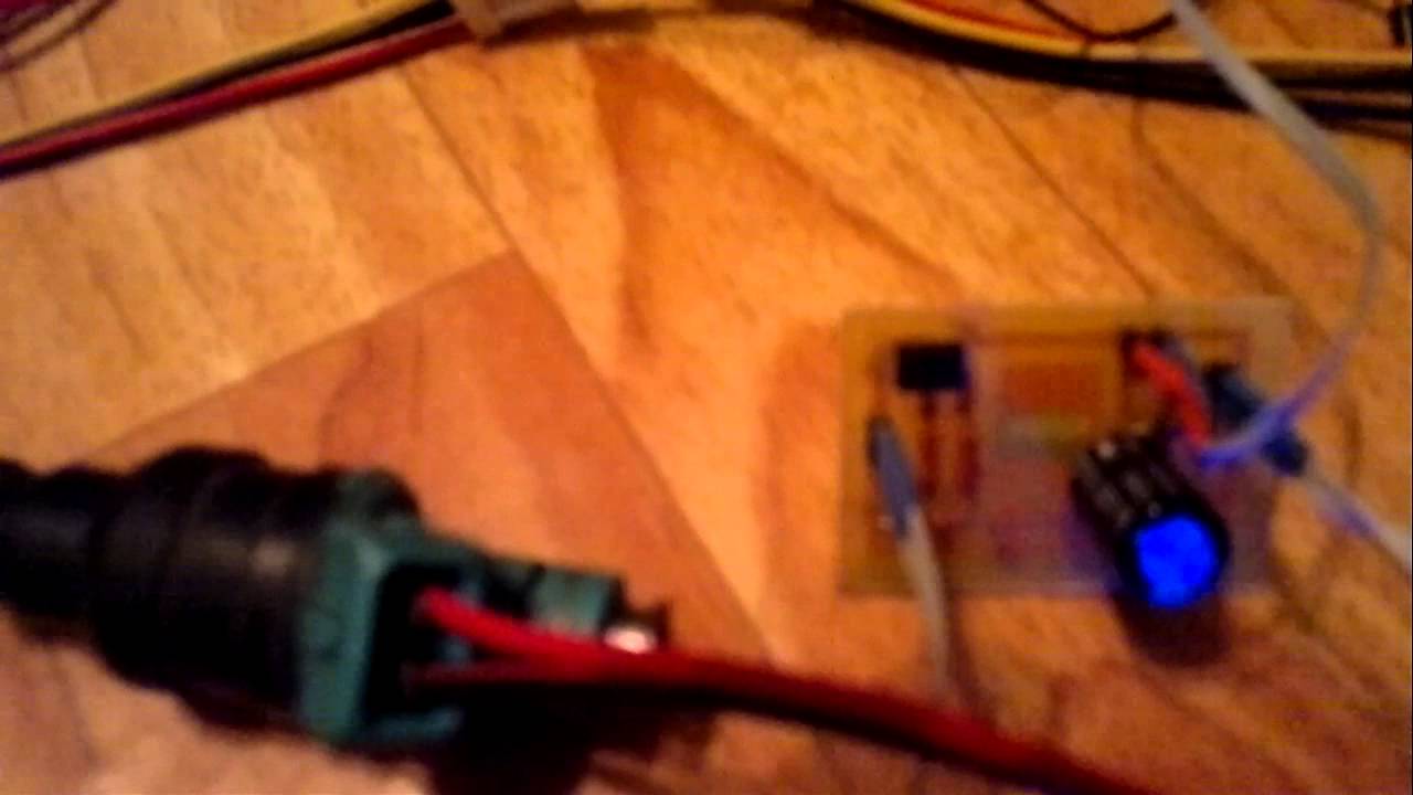 Подключение форсунки к Ардуино (Arduino injector) - YouTube