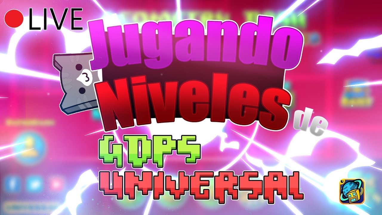 Jugando sus niveles! Geometry Dash Universal Server - YouTube