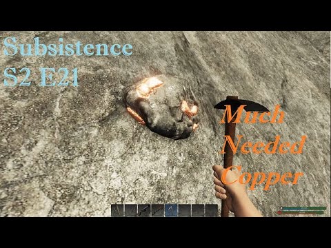 Much Needed Copper!! Let's Play Subsistence S2 E21 - YouTube
