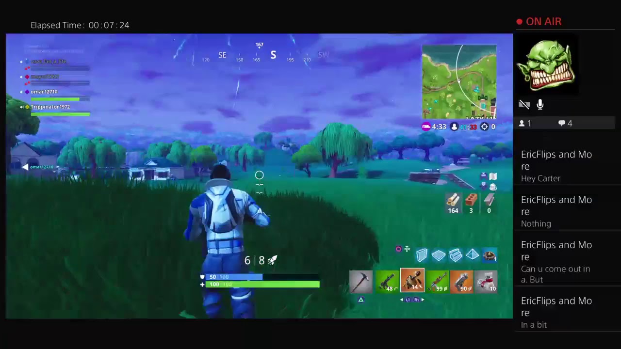 First fortnite gameplay - YouTube