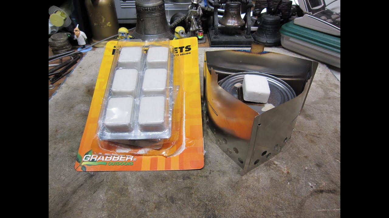 Trangia Triangle - Modified to use Solid Fuel - Grabber Outdoor - Boil ...