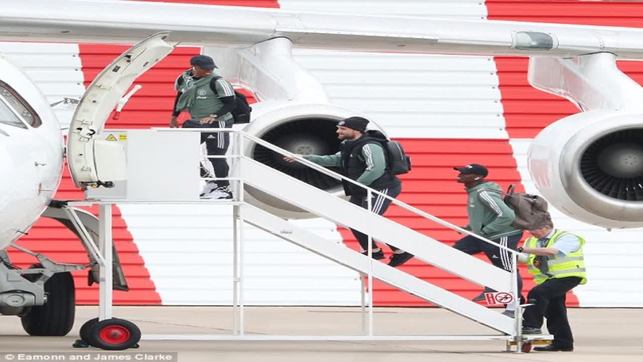 Man United jet down to Brighton for Premier League clash under the ...