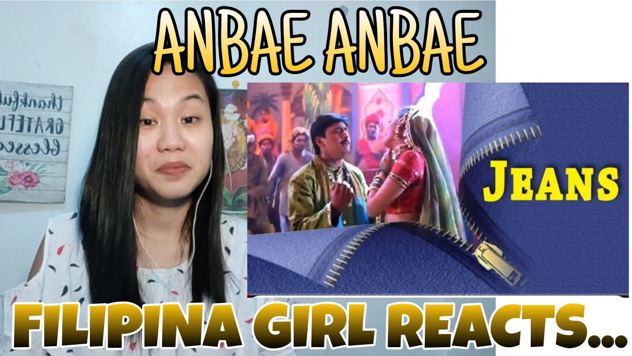Anbae Anbae Video Song Reaction | Jeans Tamil Movie | Prashanth ...