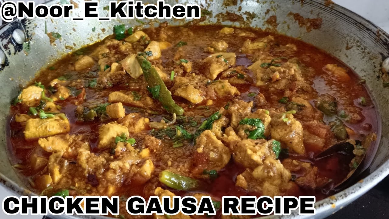@Noor_E_Kitchen || CHICKEN GAUSA RECIPE || - YouTube