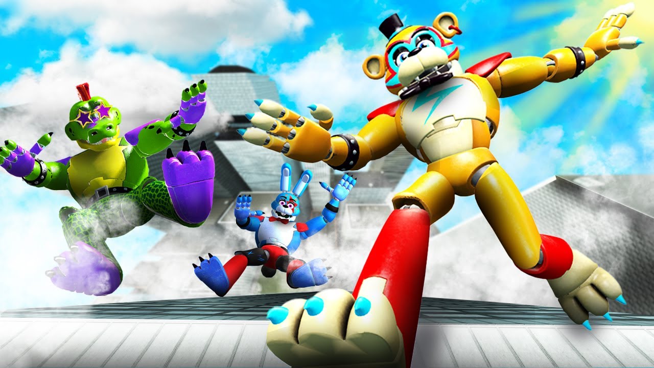 GMOD • FNAF Security Breach • Legendary Ragdolls • Part 25 (Five Nights ...