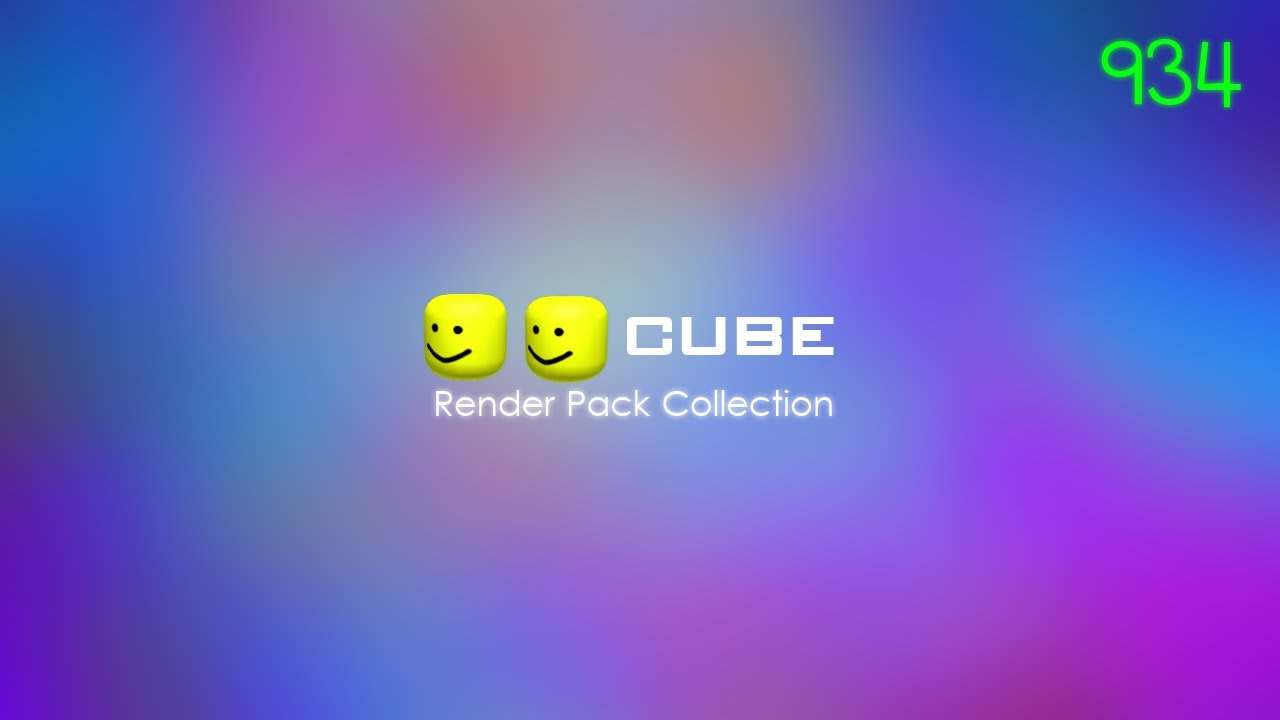 oof cube Render Pack Collection - YouTube