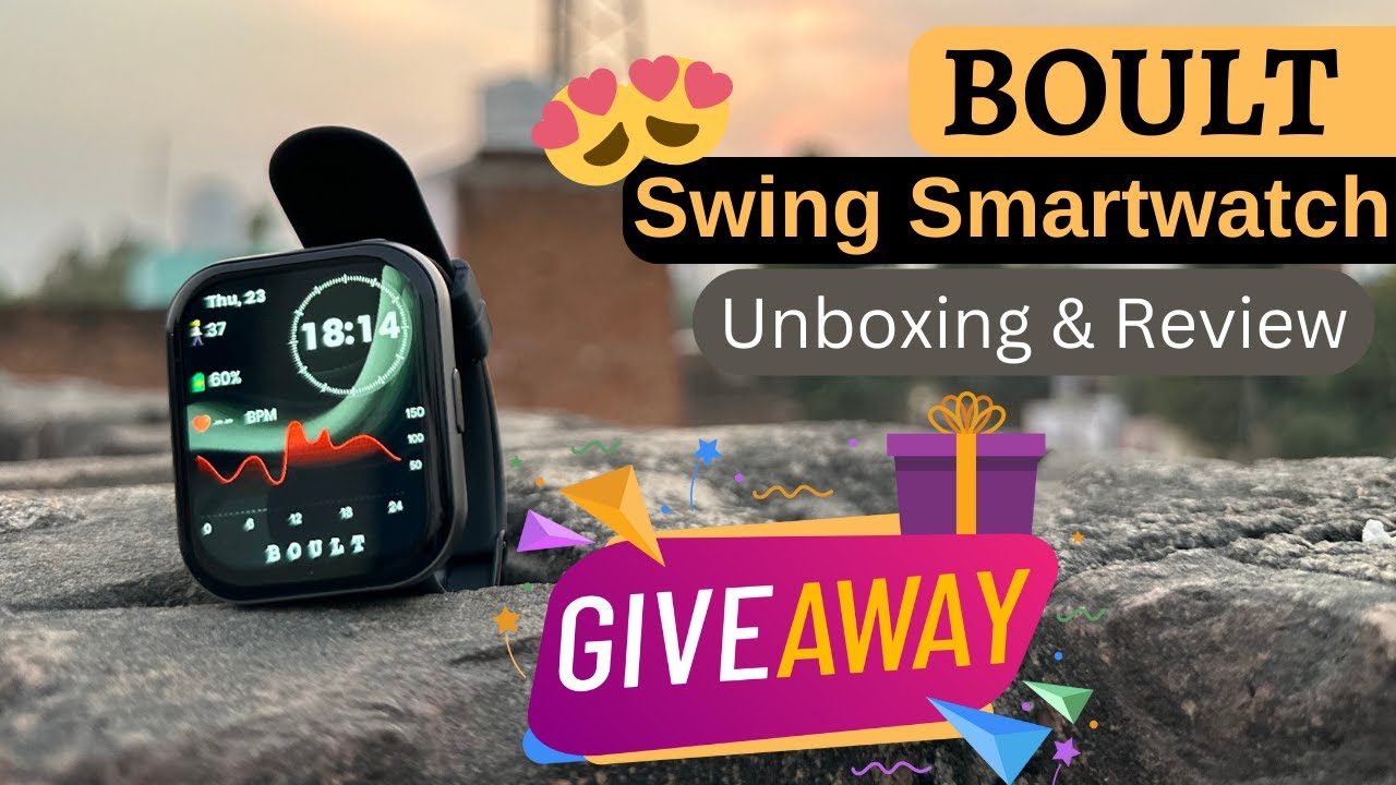 Boult swing smartwatch review and unboxing | best smartwatch under 2000 ...