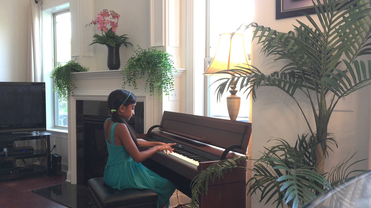 RCM Level 2 Piano Etudes: Hunting by Kavisha Saram - YouTube
