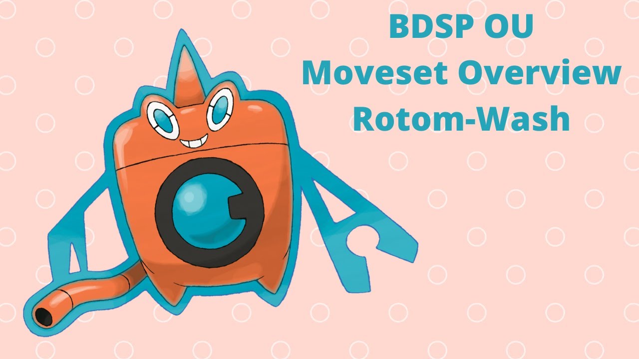 Pokemon Brilliant Diamond & Shining Pearl Moveset Overview: Rotom-Wash ...