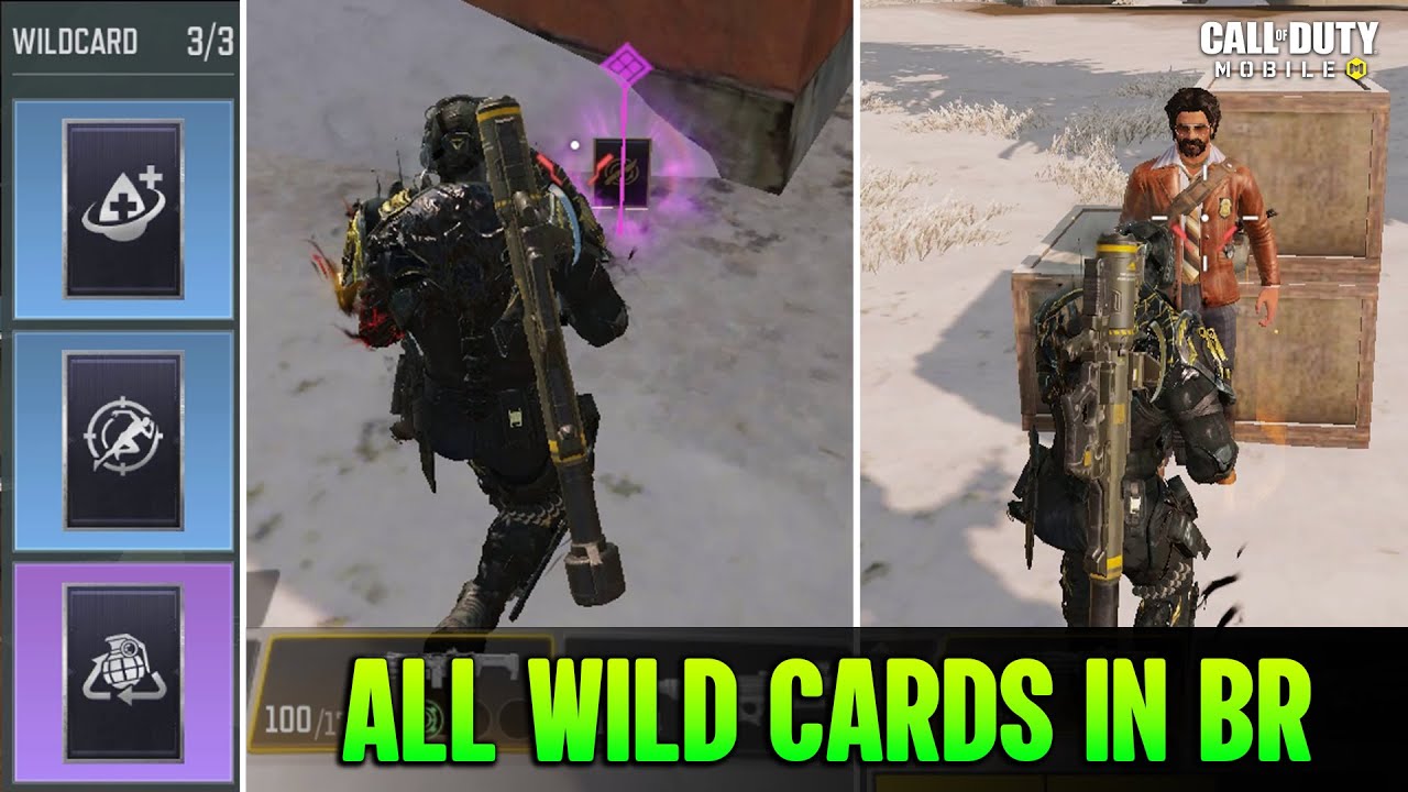 How to Find & Use Wild Cards in BR - All Wild Cards Details COD Mobile ...