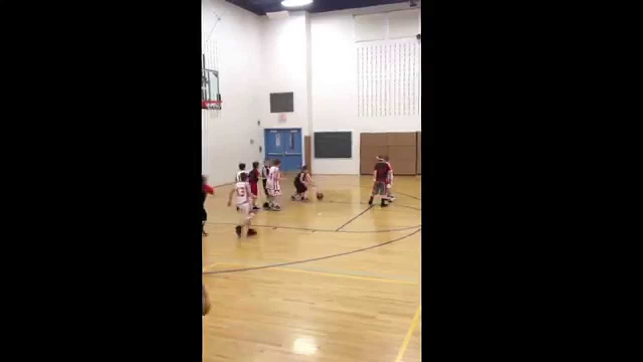 Spiking a basketball - YouTube