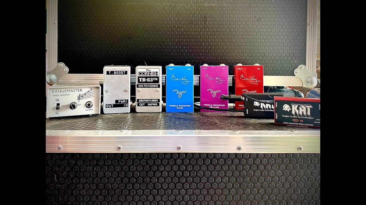 Treble Boosters Comparison Part 1 (That age old question, do they all ...