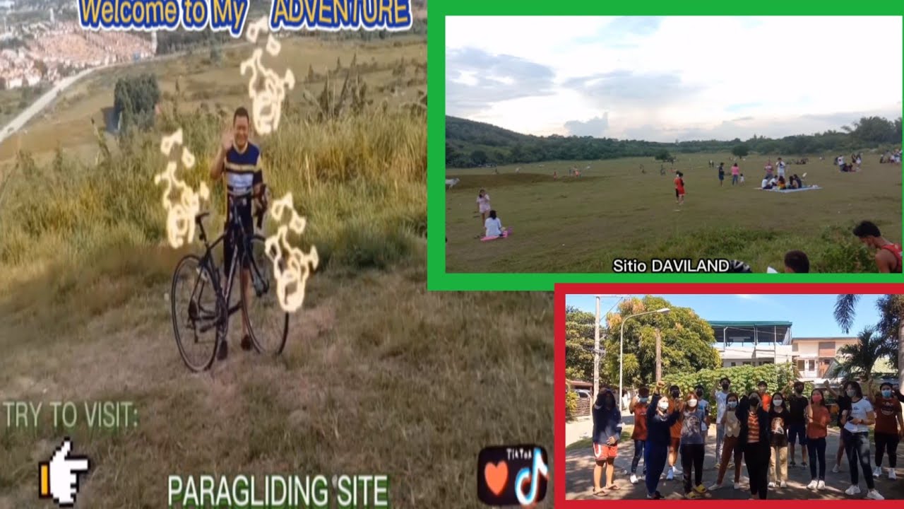 paragliding site and sitio Daviland pasyalan sa carmona cavite - YouTube