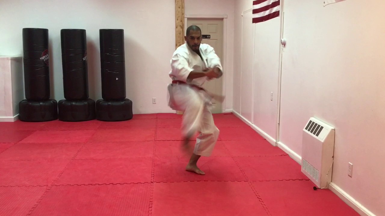 Bassai Sho (Half Speed)- Shotokan Kata by Brandon Abdullah - YouTube