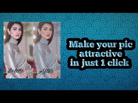 Make your pictures attractive in just 1 click ️ || CREATIVE SKILLS ...