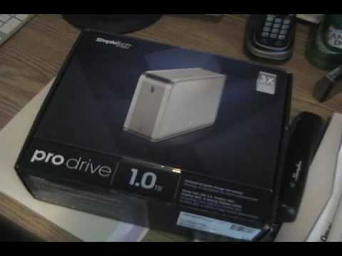 Unboxing - SimpleTech pro drive 1 tb external hard drive - YouTube